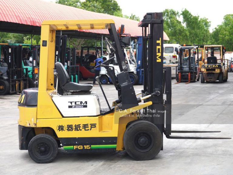 ขาย รถโฟล์คลิฟท์ TCM รุ่น FG15N17 - รถโฟล์คลิฟท์มือสอง รถยกมือสอง สภาพเยี่ยมจากญี่ปุ่น บริษัท ซี ...